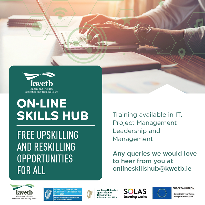 KWETB provides fully funded upskilling and reskilling courses to ...