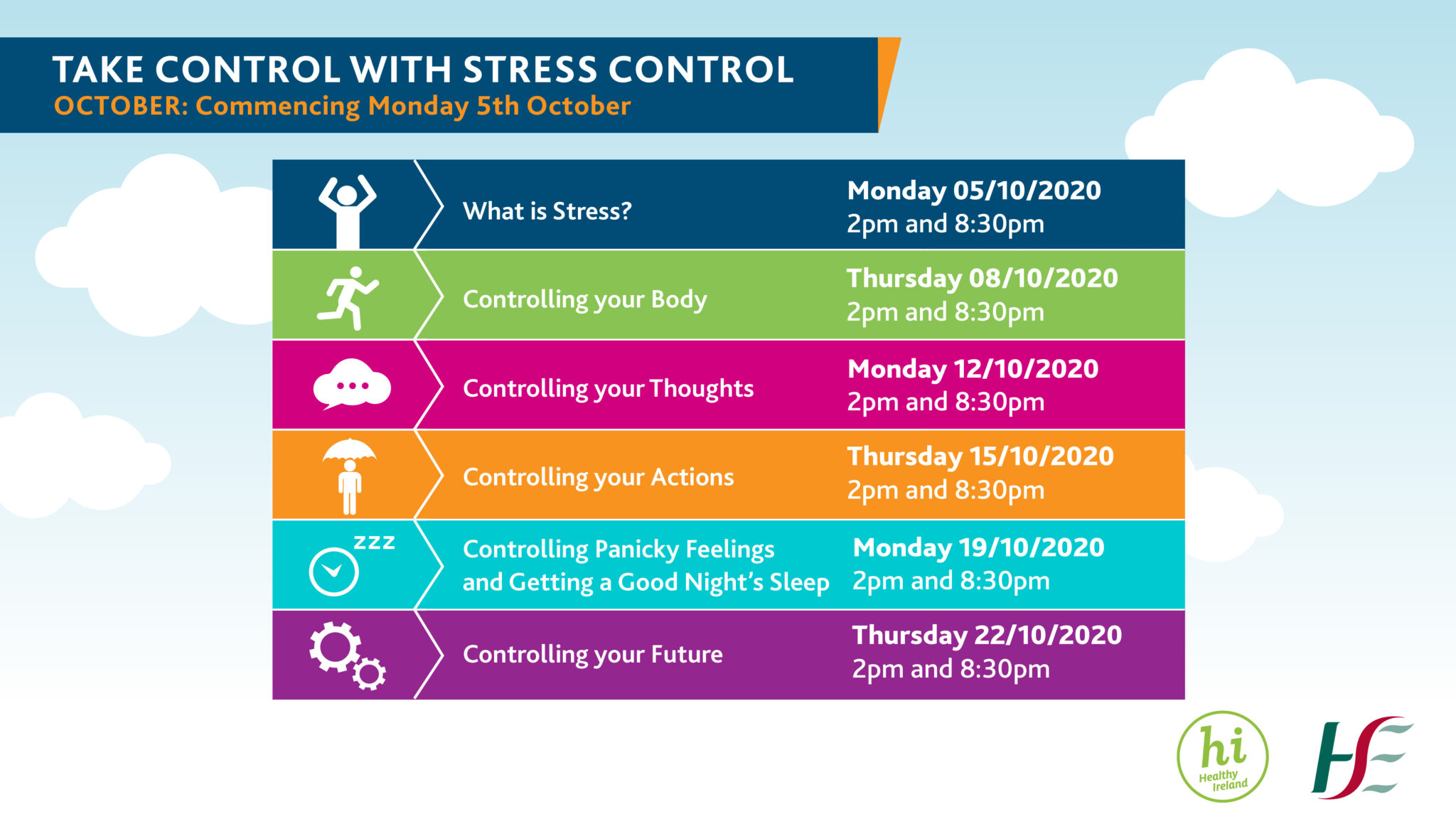 HSE Stress Control Online Programme - County Kildare Chamber